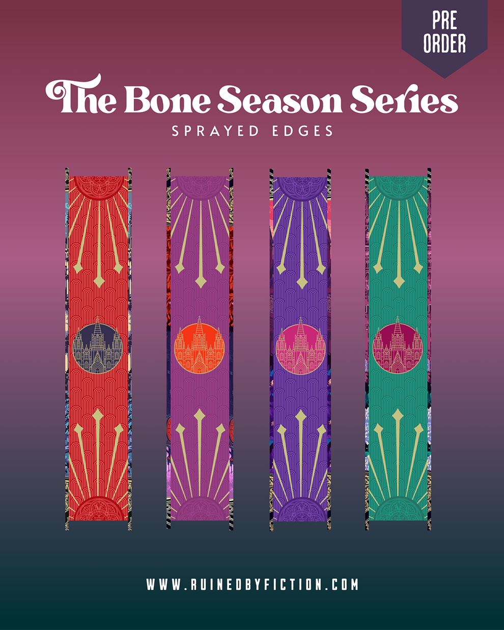 The Bone Season Series - Sprayed Edges – Ruined By Fiction