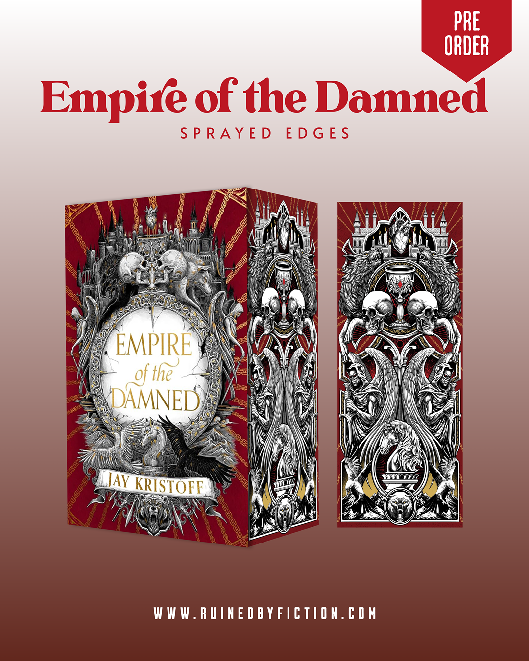 Empire of the Vampire set - Sprayed Edges – Ruined By Fiction